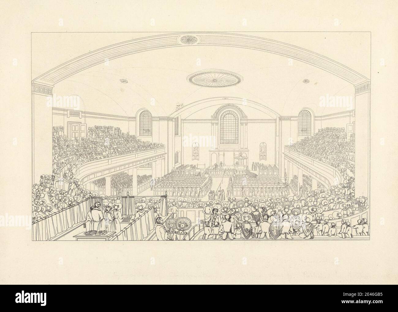 Old hackney church interior hi-res stock photography and images - Alamy