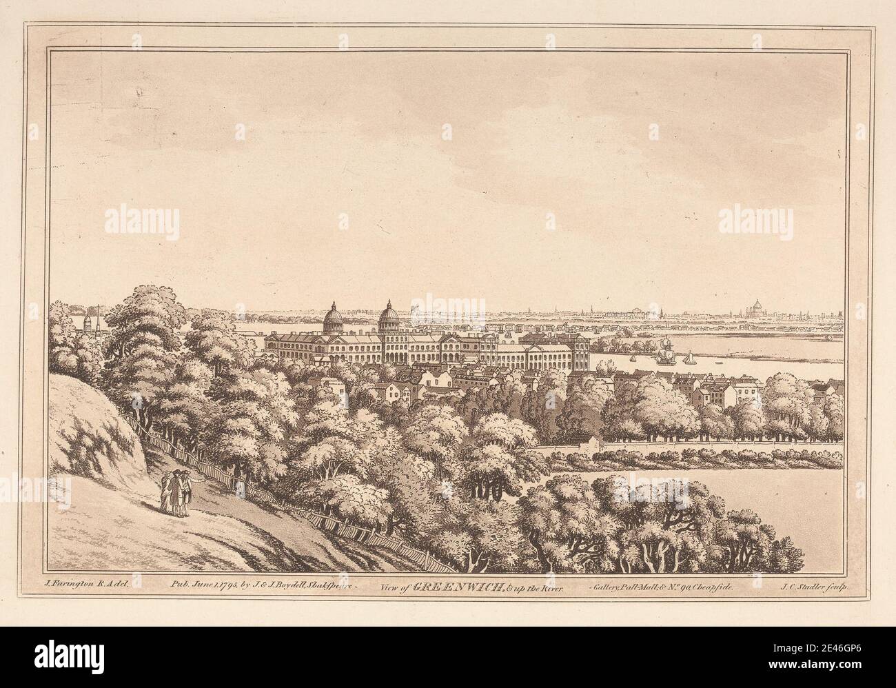 Joseph Constantine Stadler, active 1780â€“1812, British, View of ...