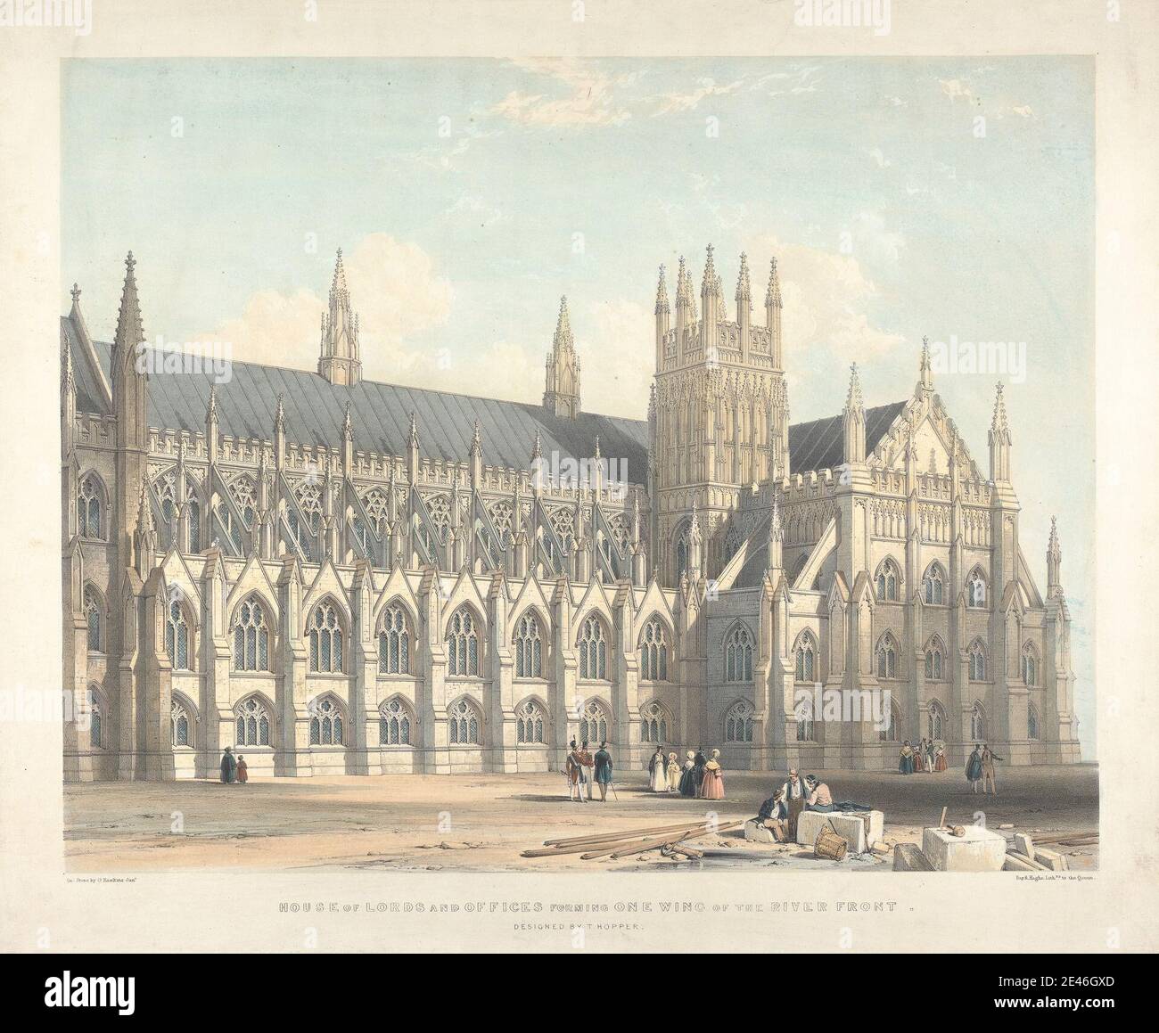 after George Hawkins, 1819â€“1852, British, House of Lords and Offices ...