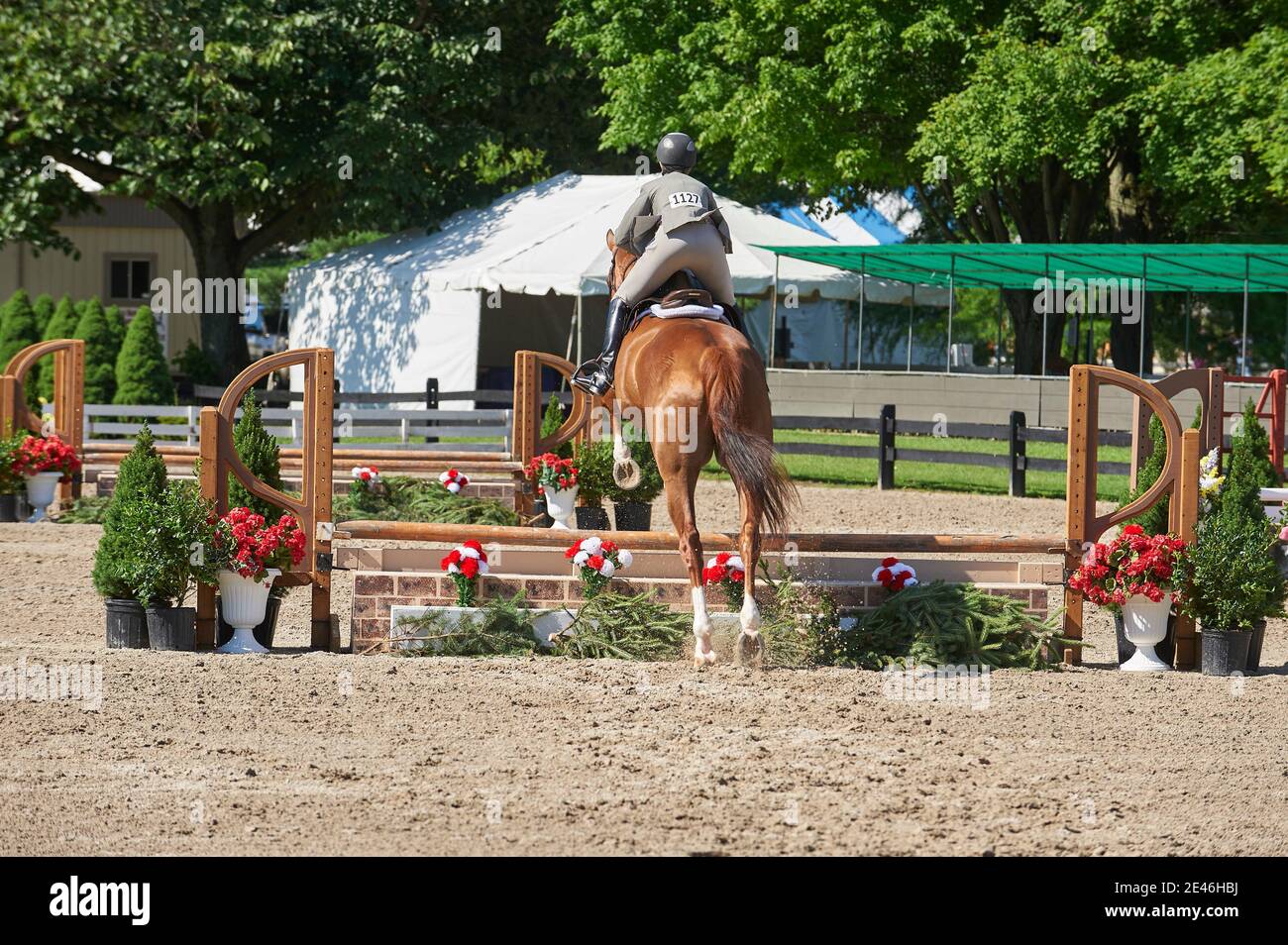 Rider clearing hi-res stock photography and images - Alamy