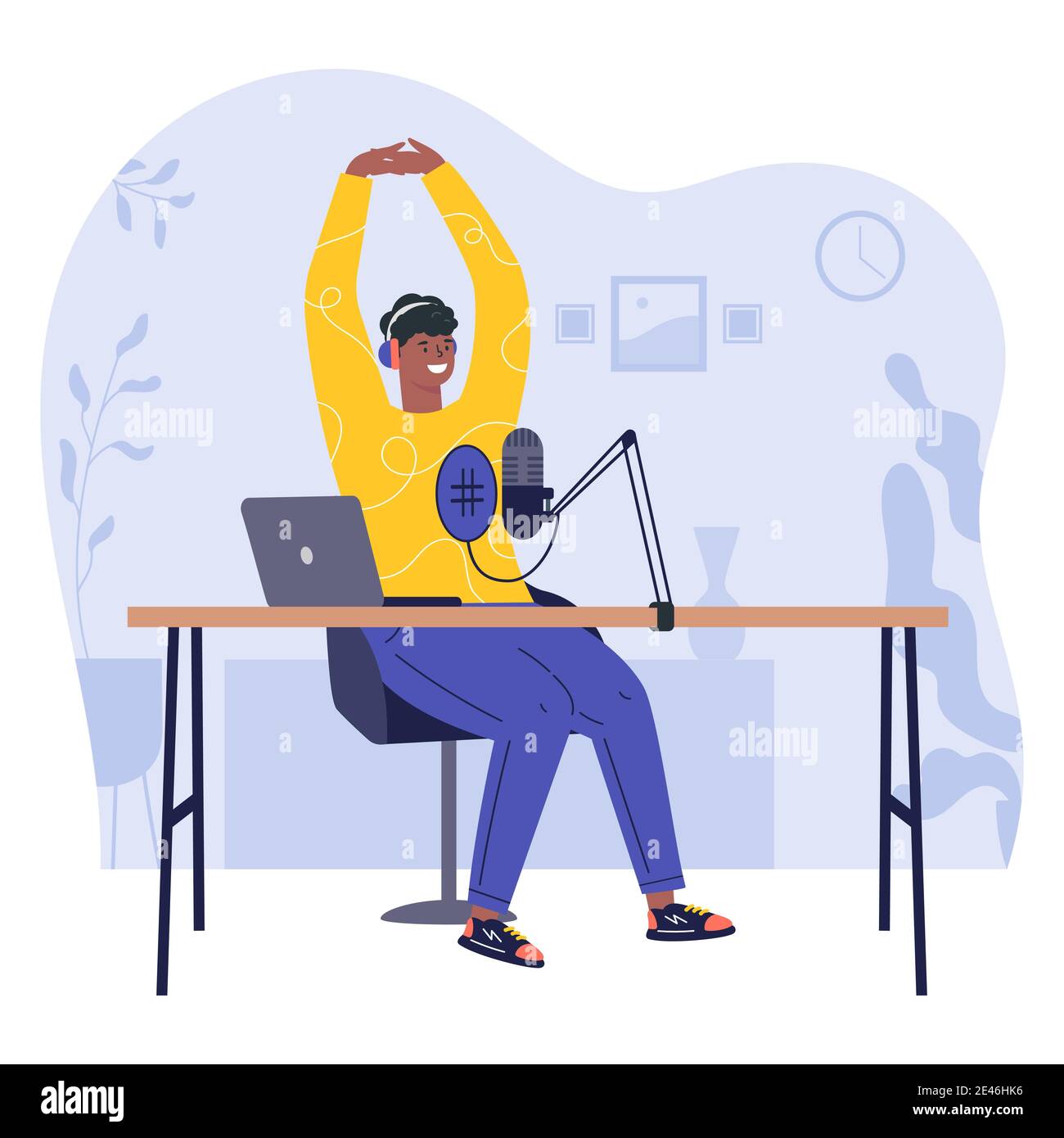 Broadcast border element hi-res stock photography and images - Alamy