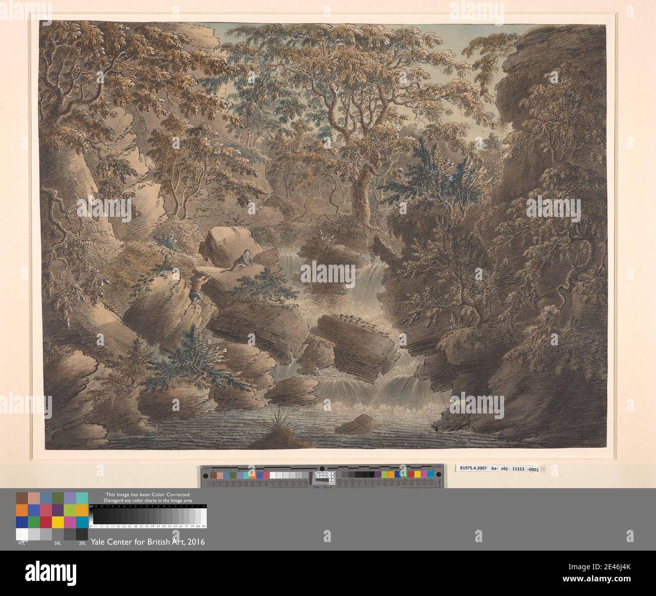 Watercolor and gouache with touches of graphite on wove paper hi-res ...