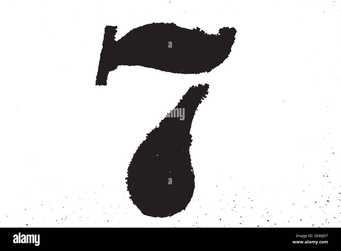 Grunge Digit Texture Stock Vector Image & Art - Alamy