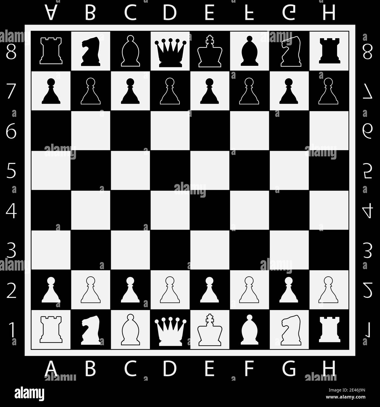 Online game vector vectors Black and White Stock Photos & Images - Alamy