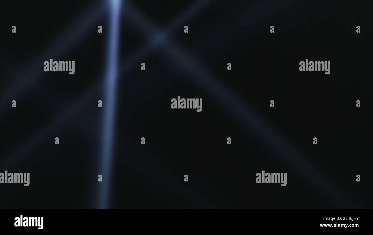 Beam Stage Light spot motion on black background. Spotlight for ...