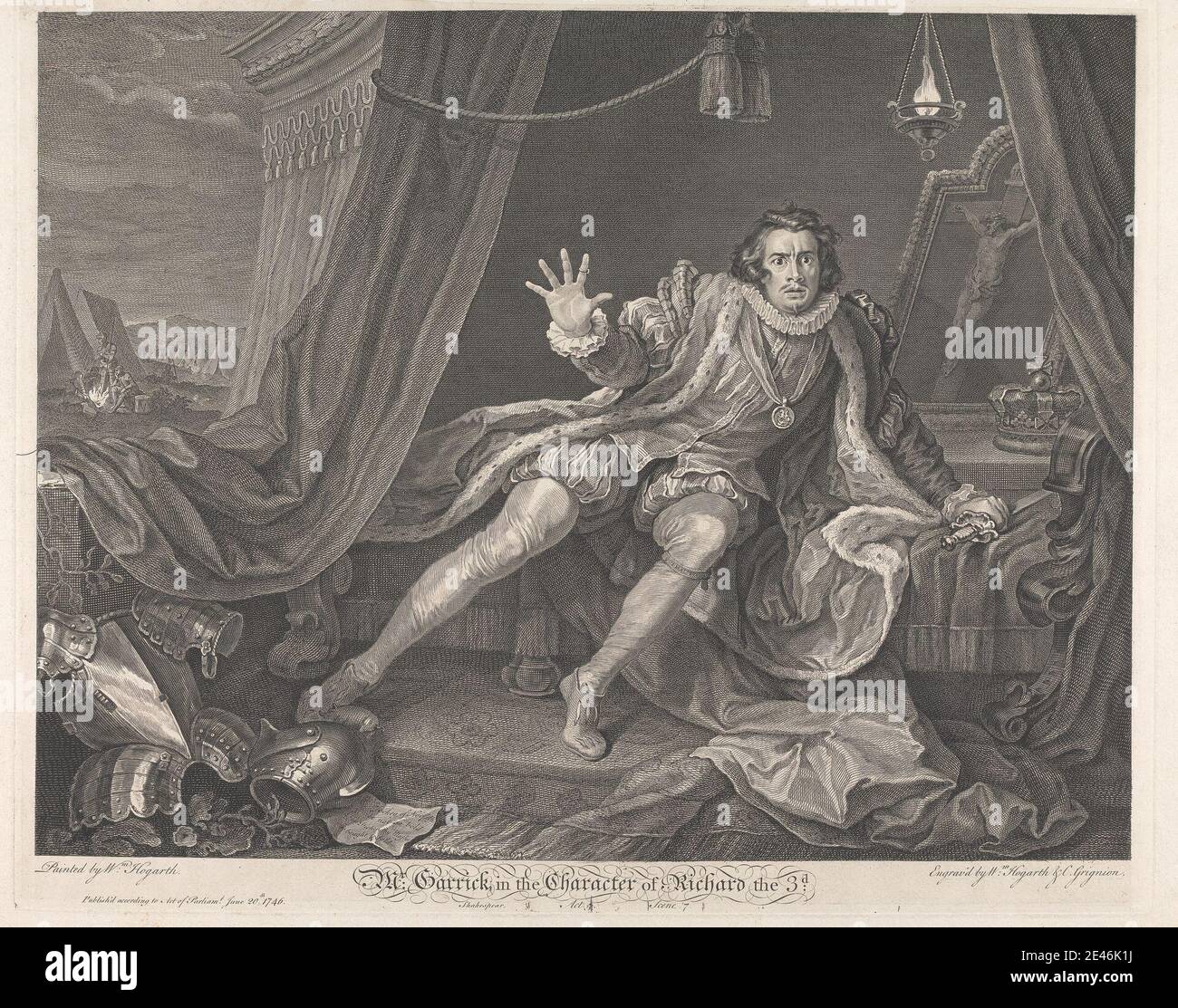David garrick as richard iii hi-res stock photography and images - Alamy