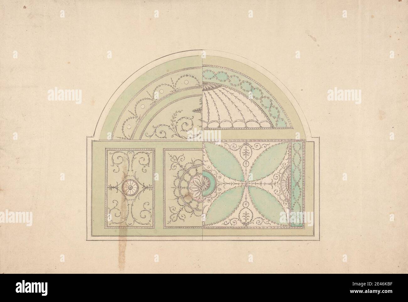 Attributed to Thomas Harrison, 1744â€“1829, British, Variant Ceiling ...