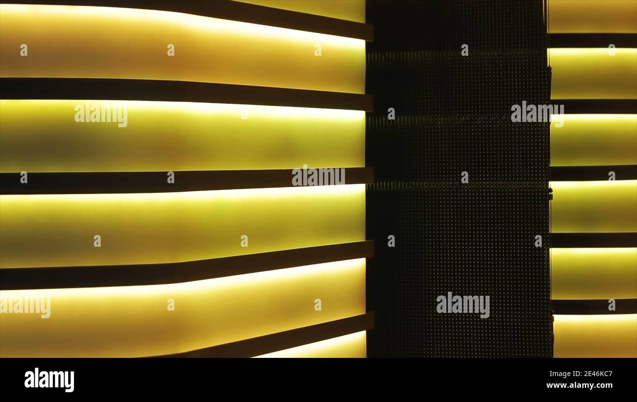 Stage Decoration Wall Lights Stock Photo - Alamy