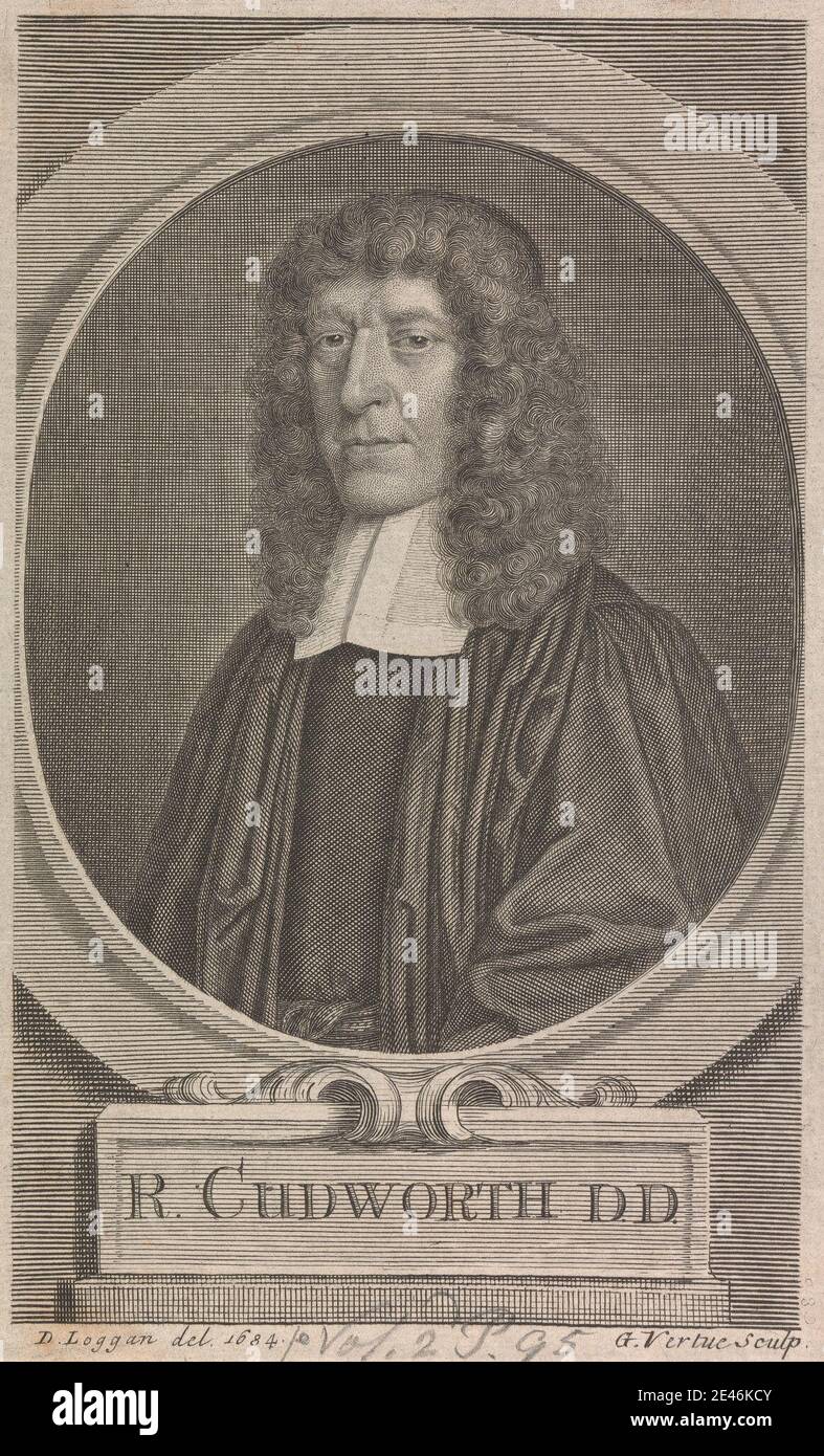 George Vertue, 1684â€“1756, British, Ralph Cudworth, undated. Stipple ...