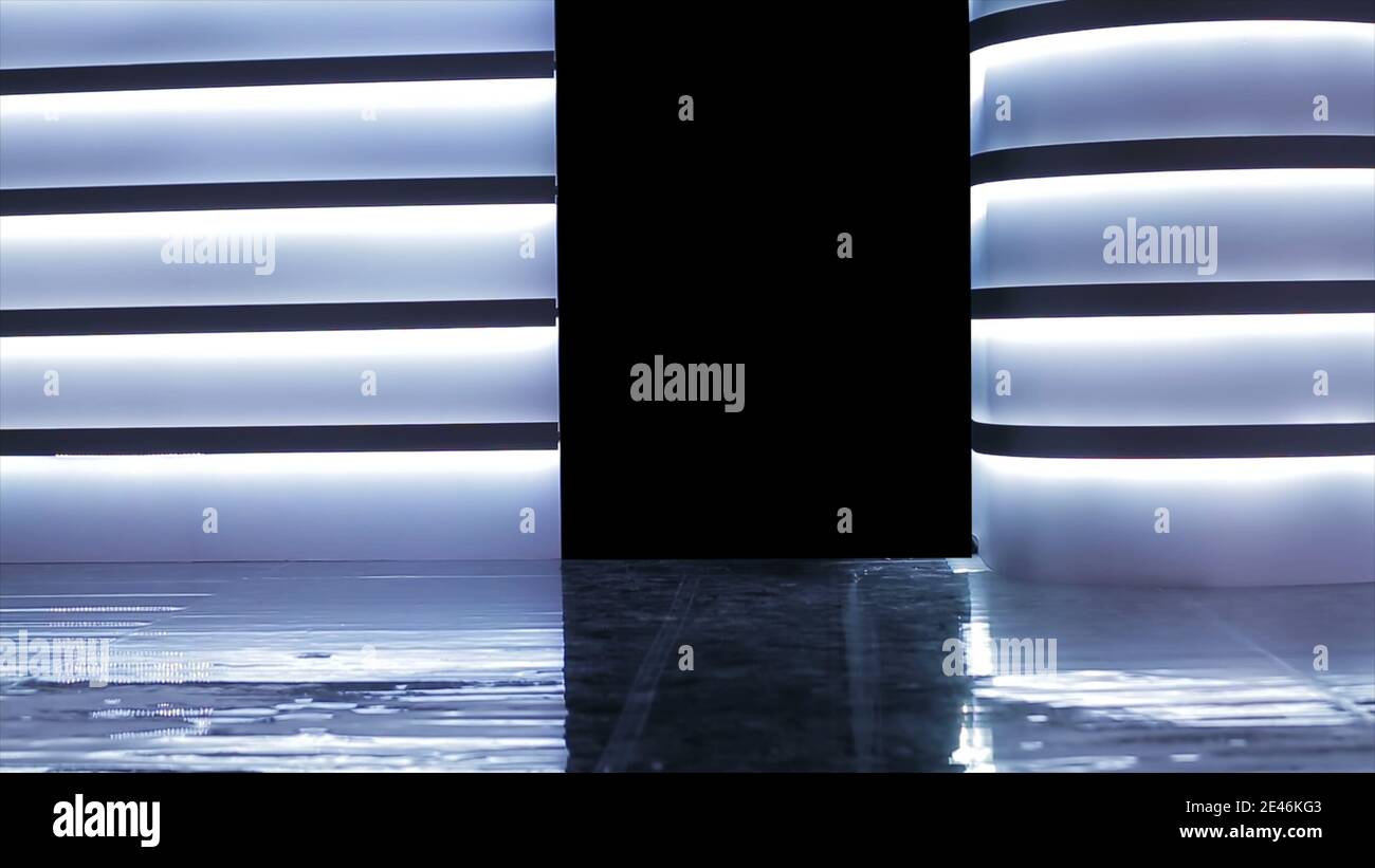 Stage Decoration Wall Lights Stock Photo - Alamy