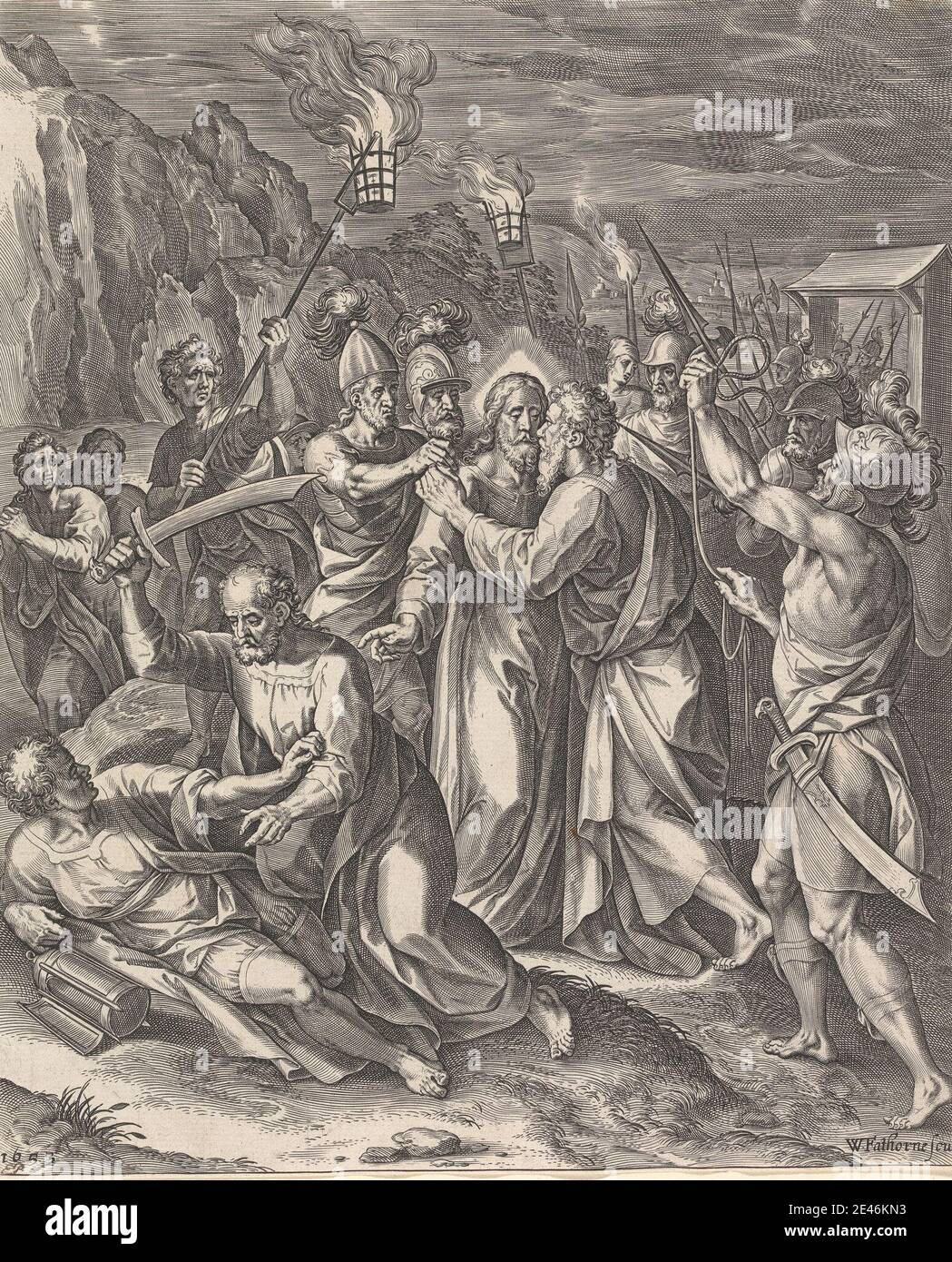 Judas kissing christ hi-res stock photography and images - Alamy