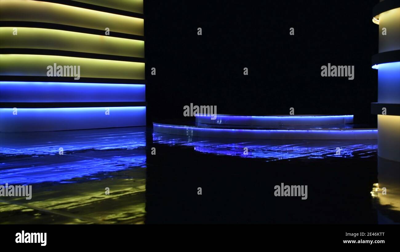 Stage Decoration Wall Lights Stock Photo - Alamy