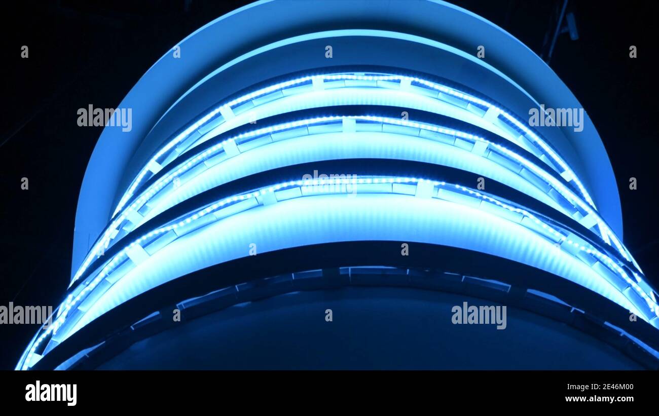 Stage Decoration Wall Lights Stock Photo - Alamy