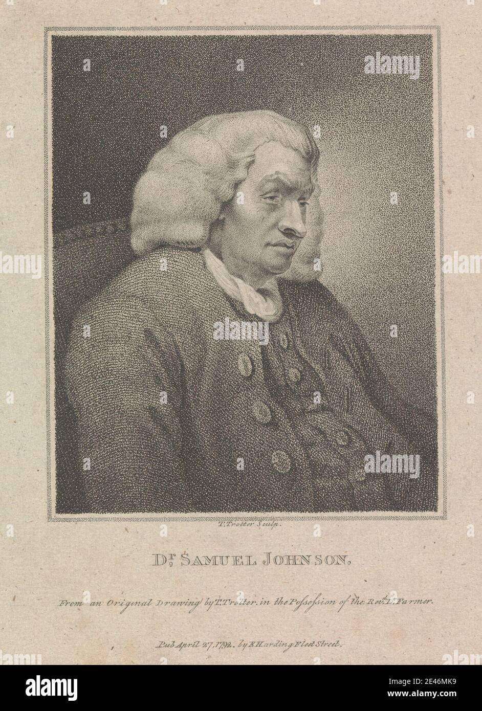 Thomas Trotter, ca. 1750â€“1803, British, Dr. Samuel Johnson, undated ...