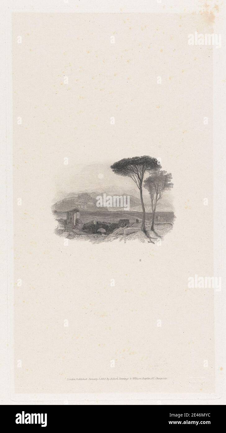 Print made by Edward Alfred Goodall, 1819â€“1908, British, Perugia ...