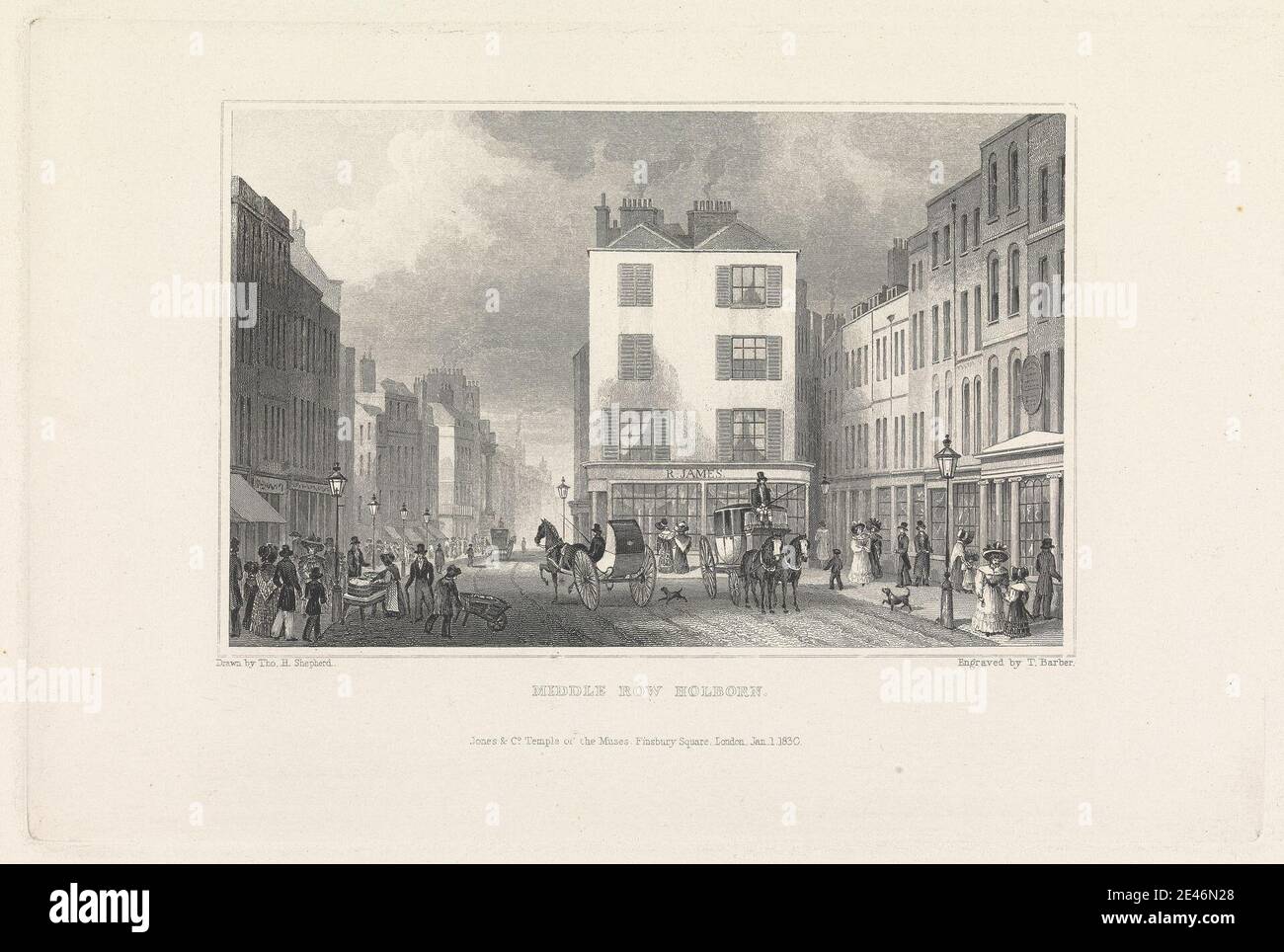 Holborn london 19th century hi-res stock photography and images - Alamy