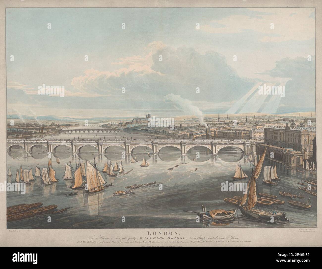 1832 london bridge hi-res stock photography and images - Alamy