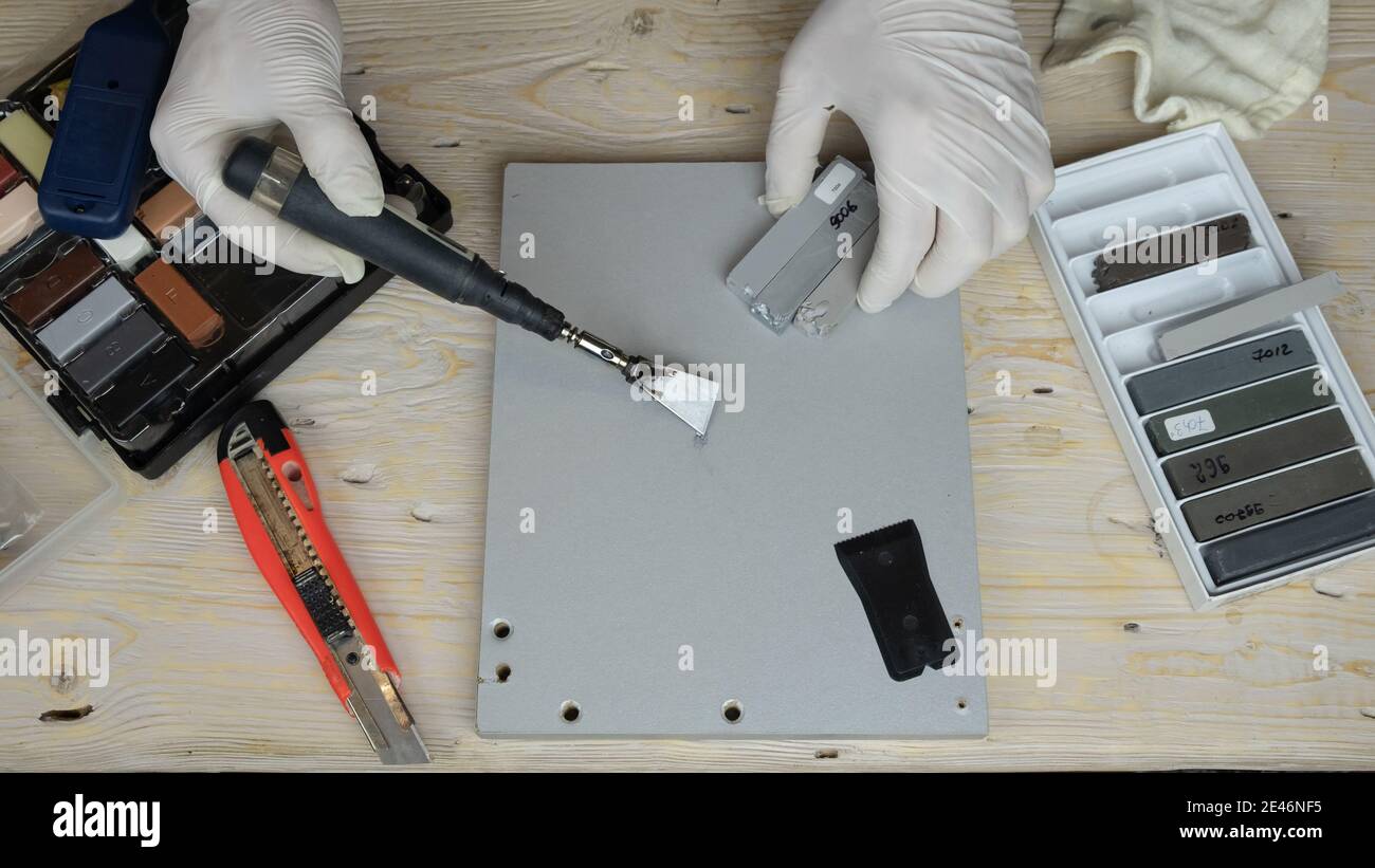 Soldering process hi-res stock photography and images - Alamy