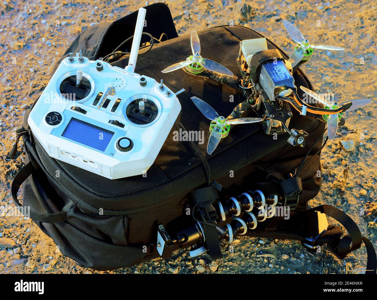 Drone tripod hi-res stock photography and images - Alamy