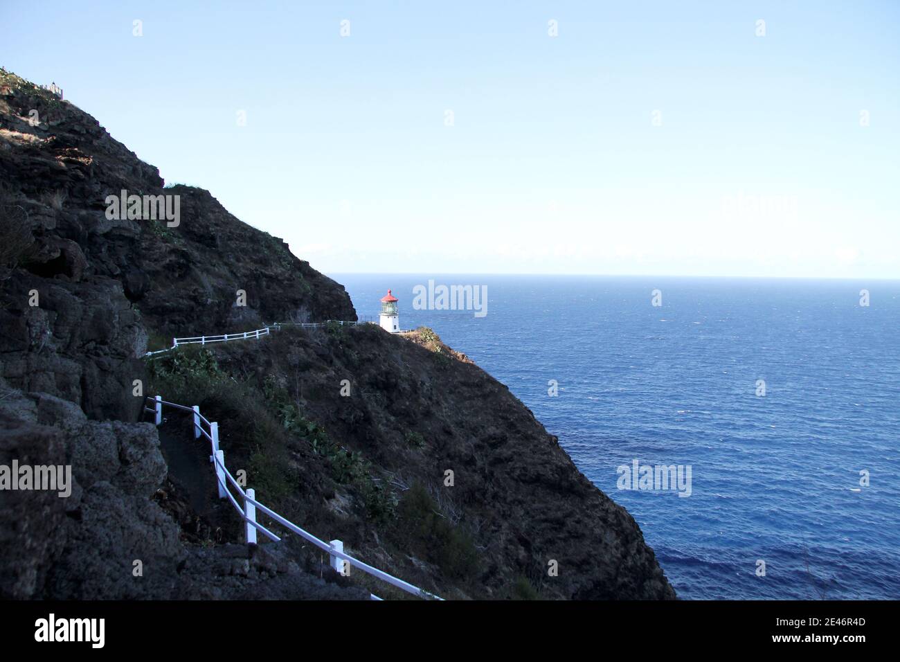 Hawaii landscape lighthouse hi-res stock photography and images - Alamy