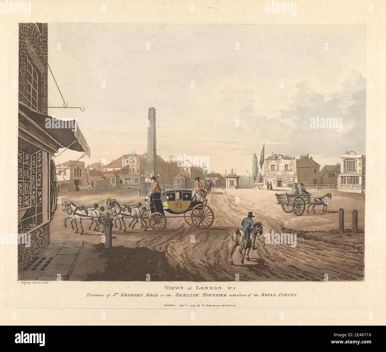 18th century turnpike england hi-res stock photography and images - Alamy
