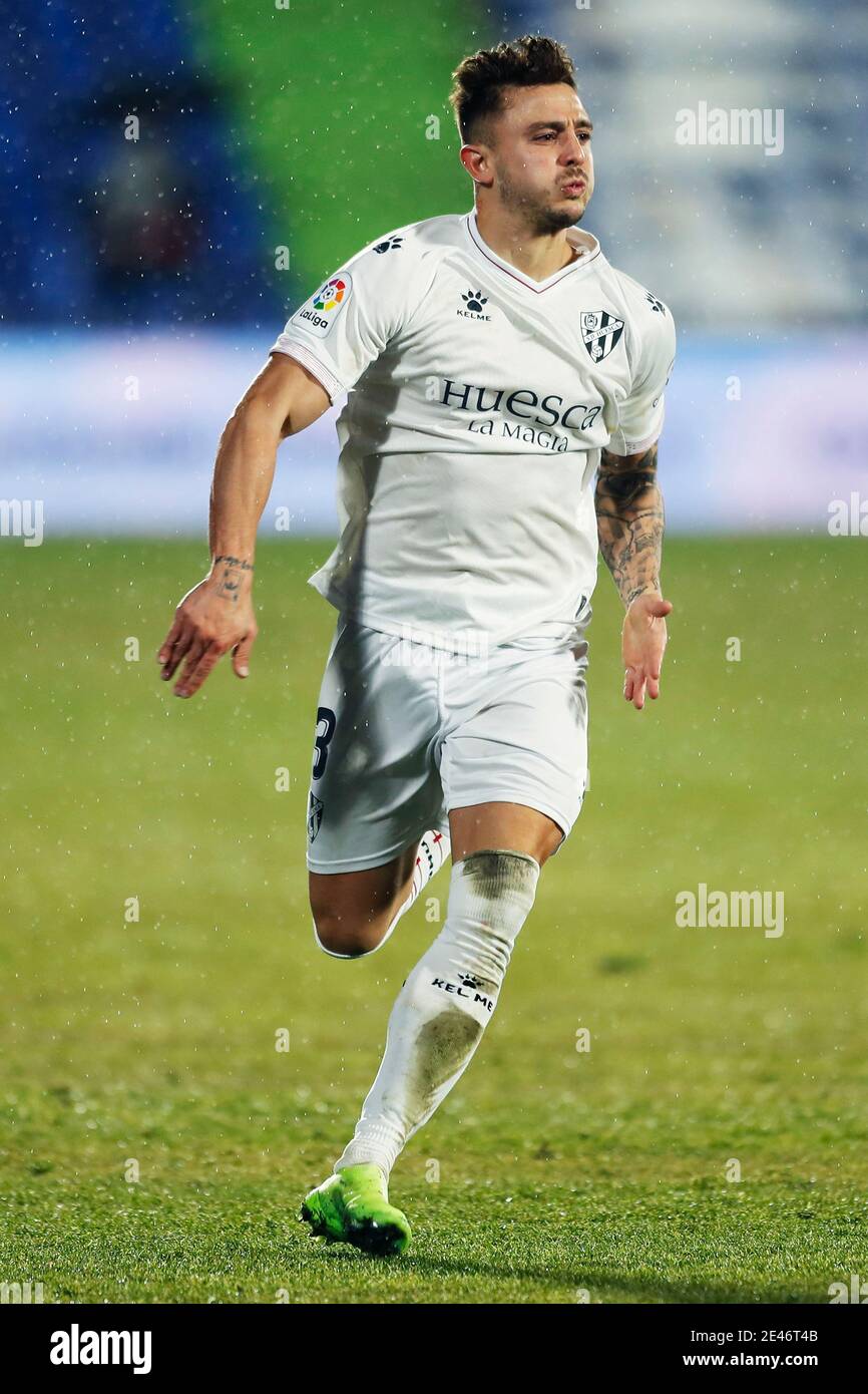Getafe, Spain. Credit: D. 20th Jan, 2021. Pablo Maffeo (Huesca ...