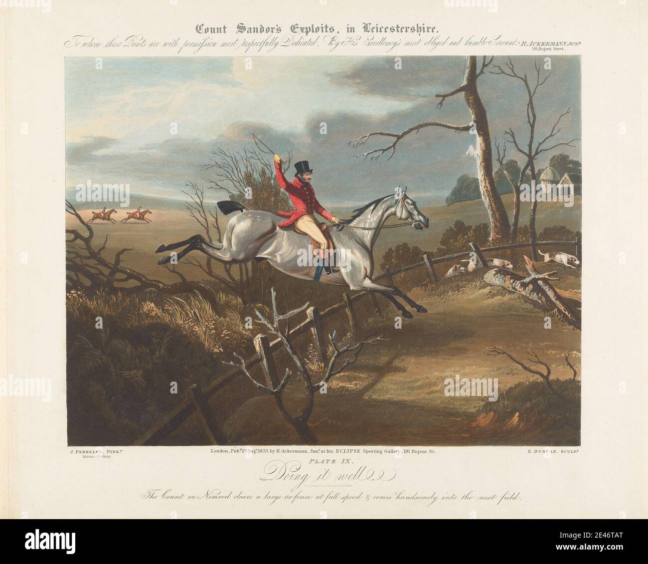 1833 edward duncan hi-res stock photography and images - Alamy