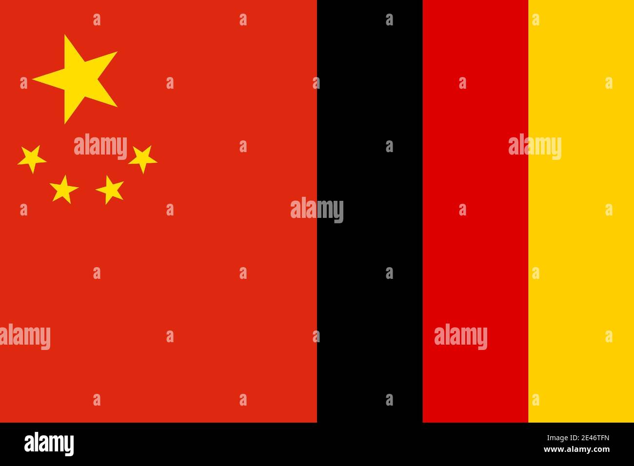 National flags icon of China and Germany Stock Photo - Alamy