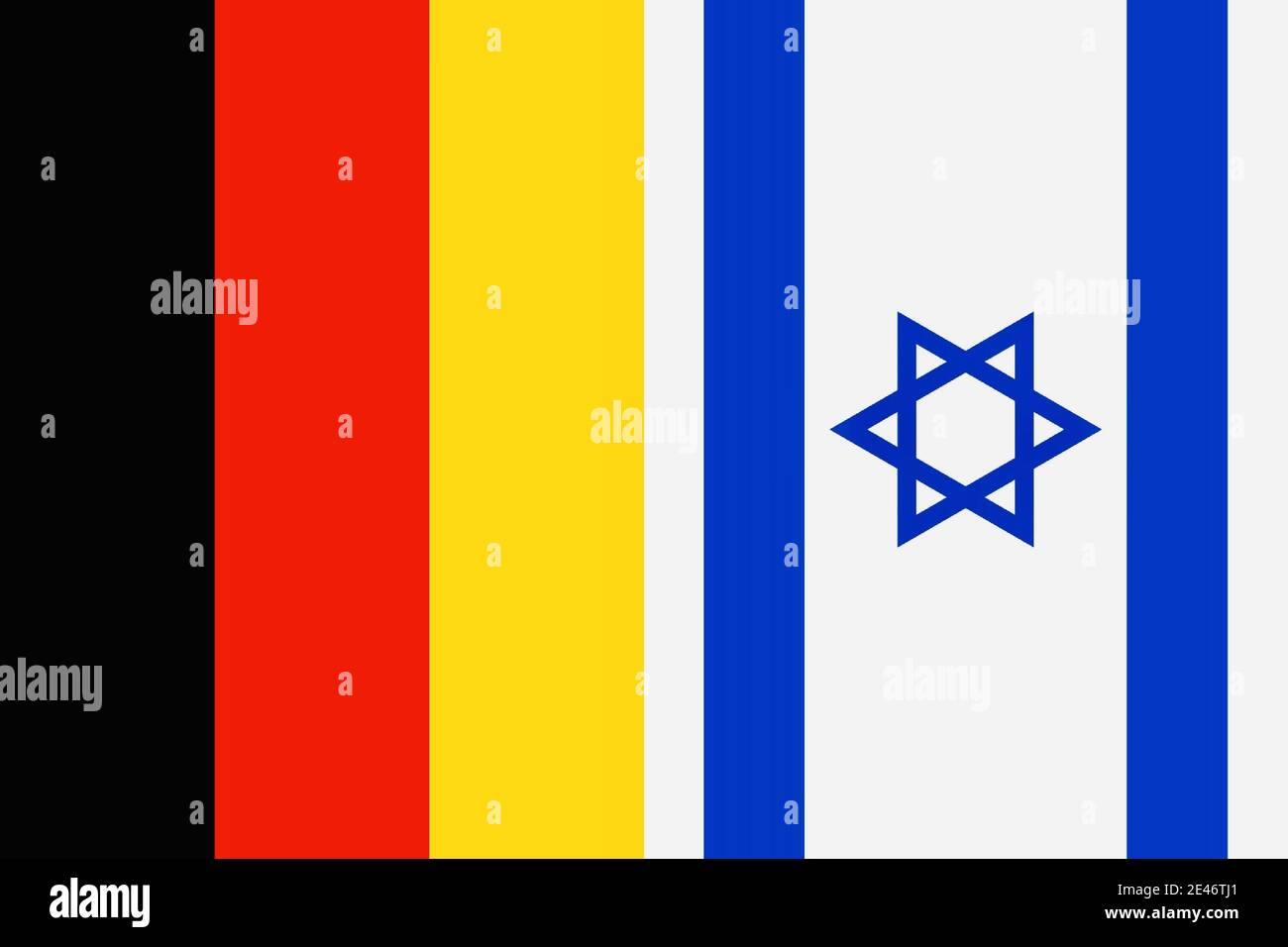 National flags icon of Germany and Israel Stock Photo - Alamy