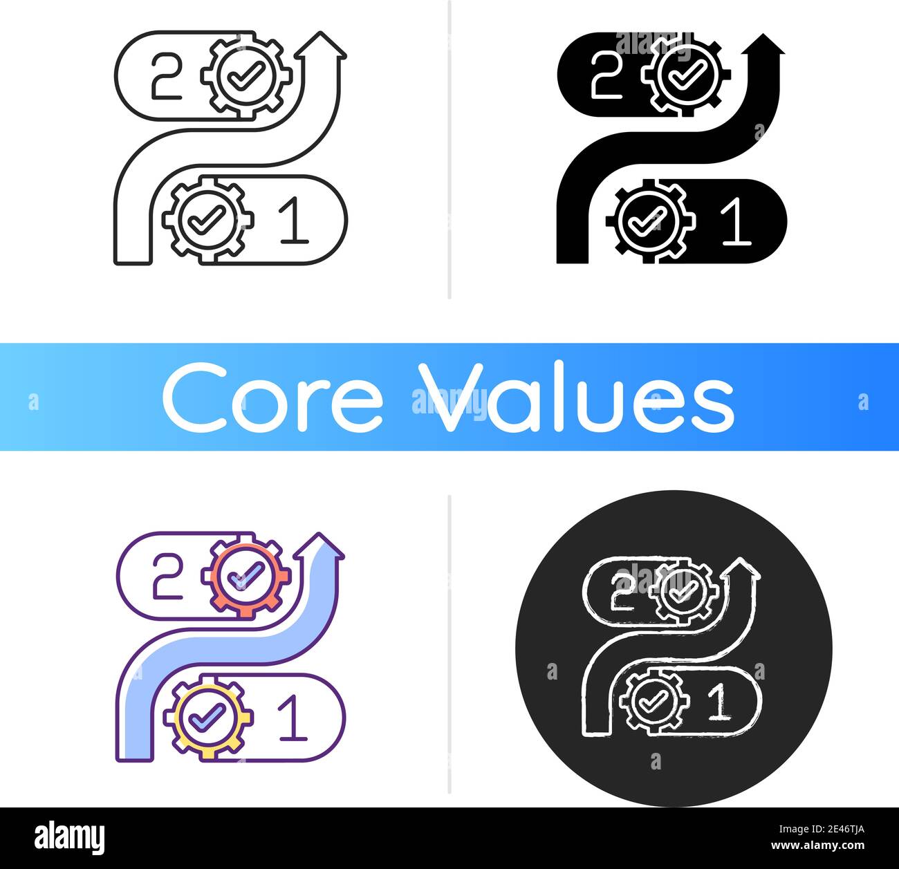 Consistency logo hi-res stock photography and images - Alamy