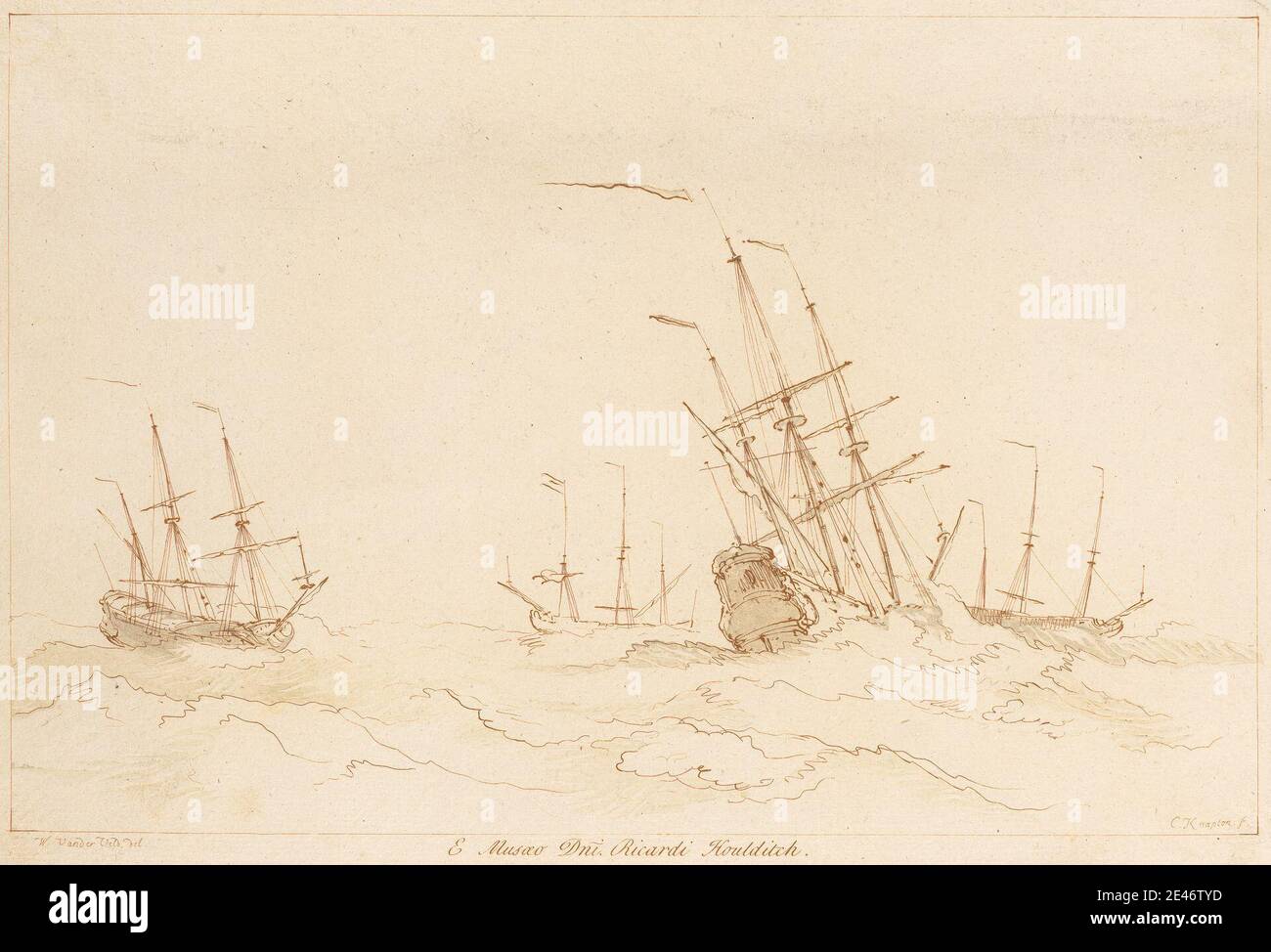 Ocean british 18th century watercolor hi-res stock photography and ...