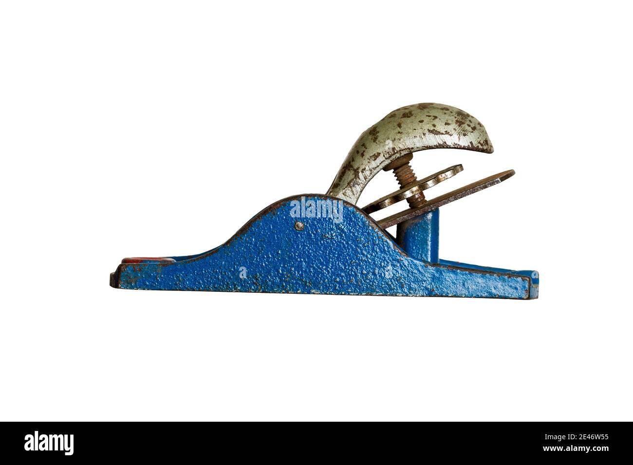 Antique carpenters plane Cut Out Stock Images & Pictures - Alamy