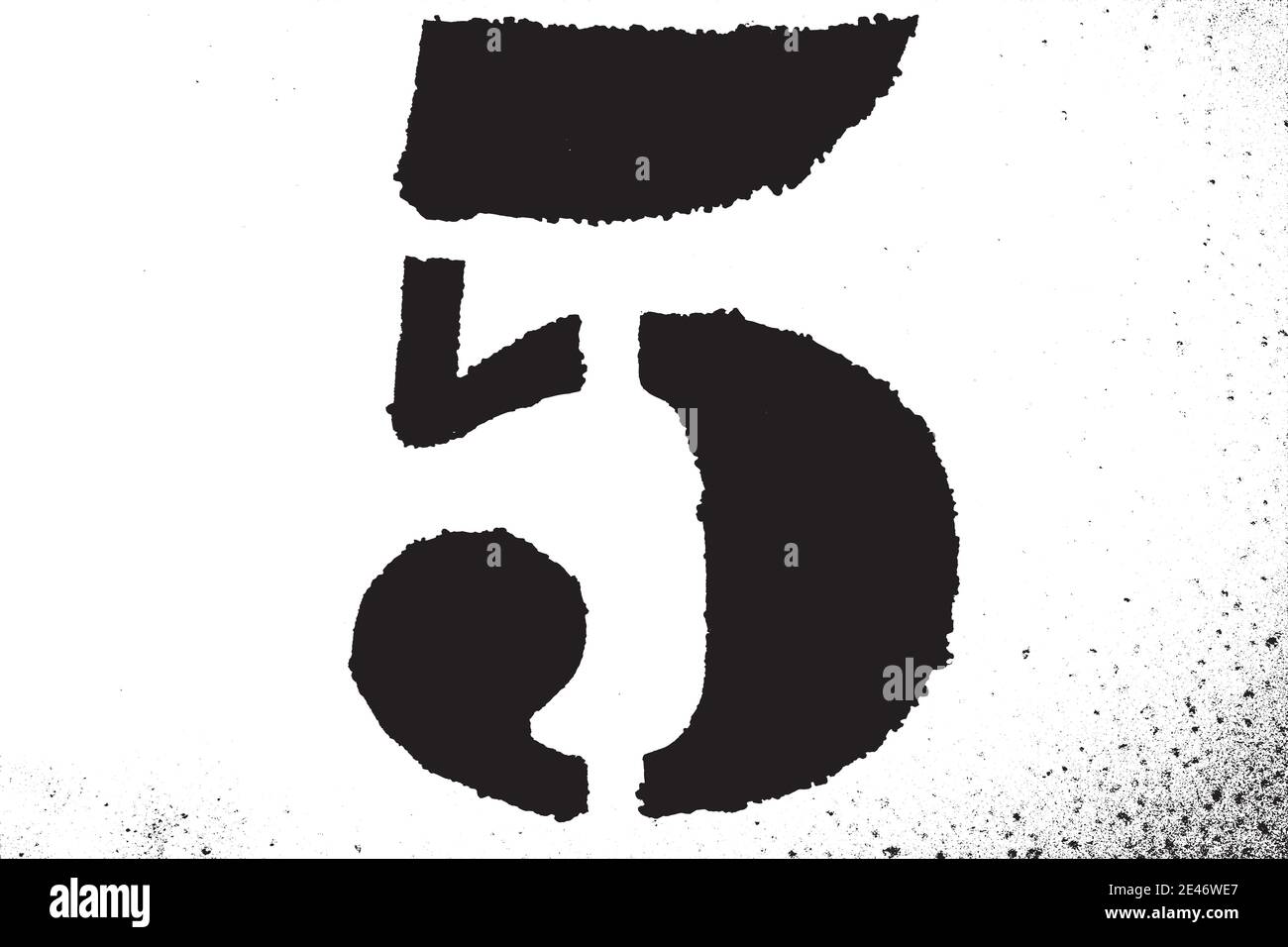 Five digit Stock Vector Images - Alamy