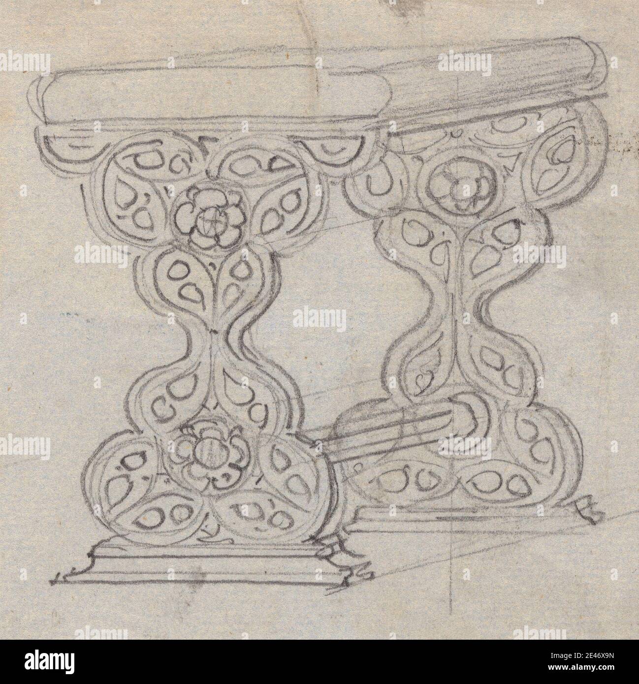 Augustus Welby Northmore Pugin, 1812–1852, British, Design for a Gothic ...