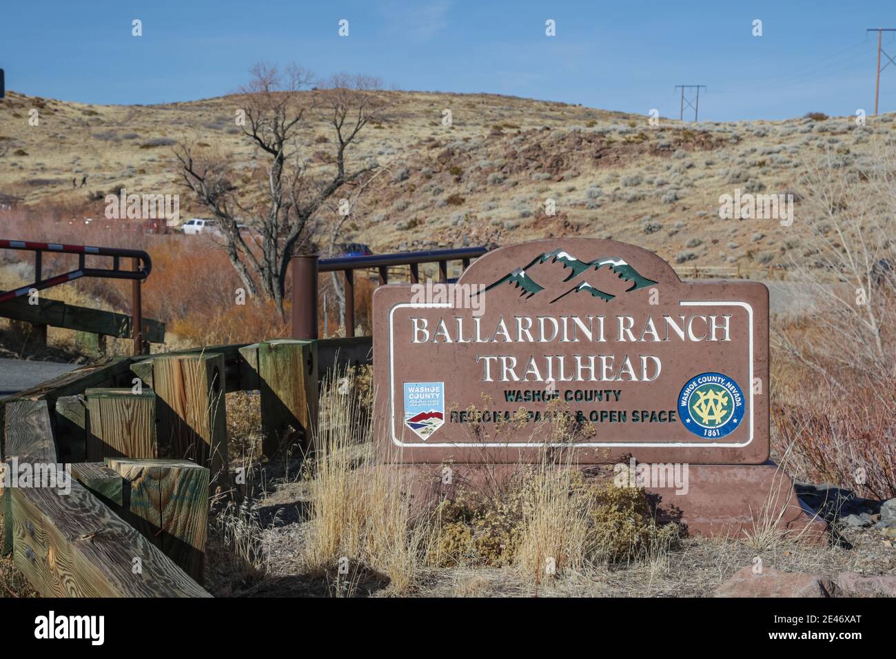 Ballardini ranch trailhead hi-res stock photography and images - Alamy