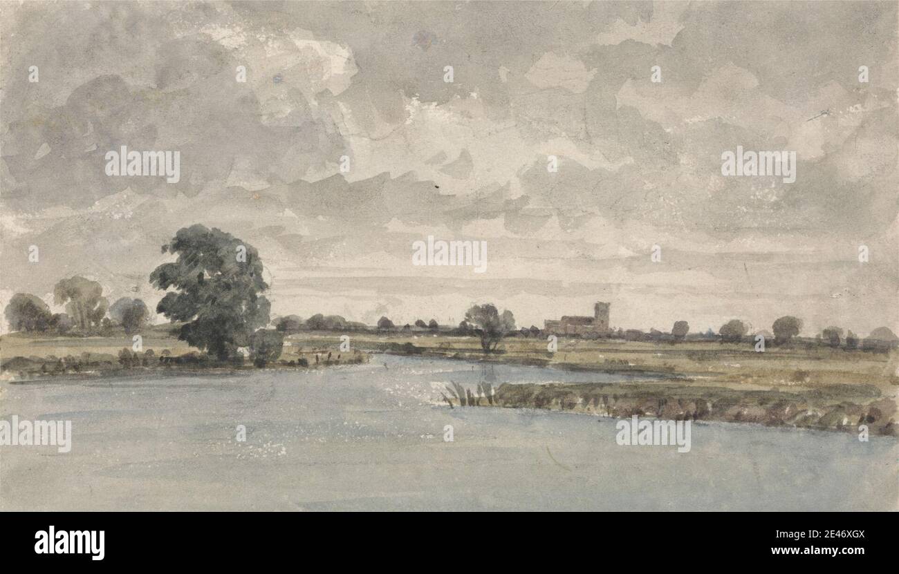 Aaron Edwin Penley, 1807–1870, British, River Landscape, undated ...