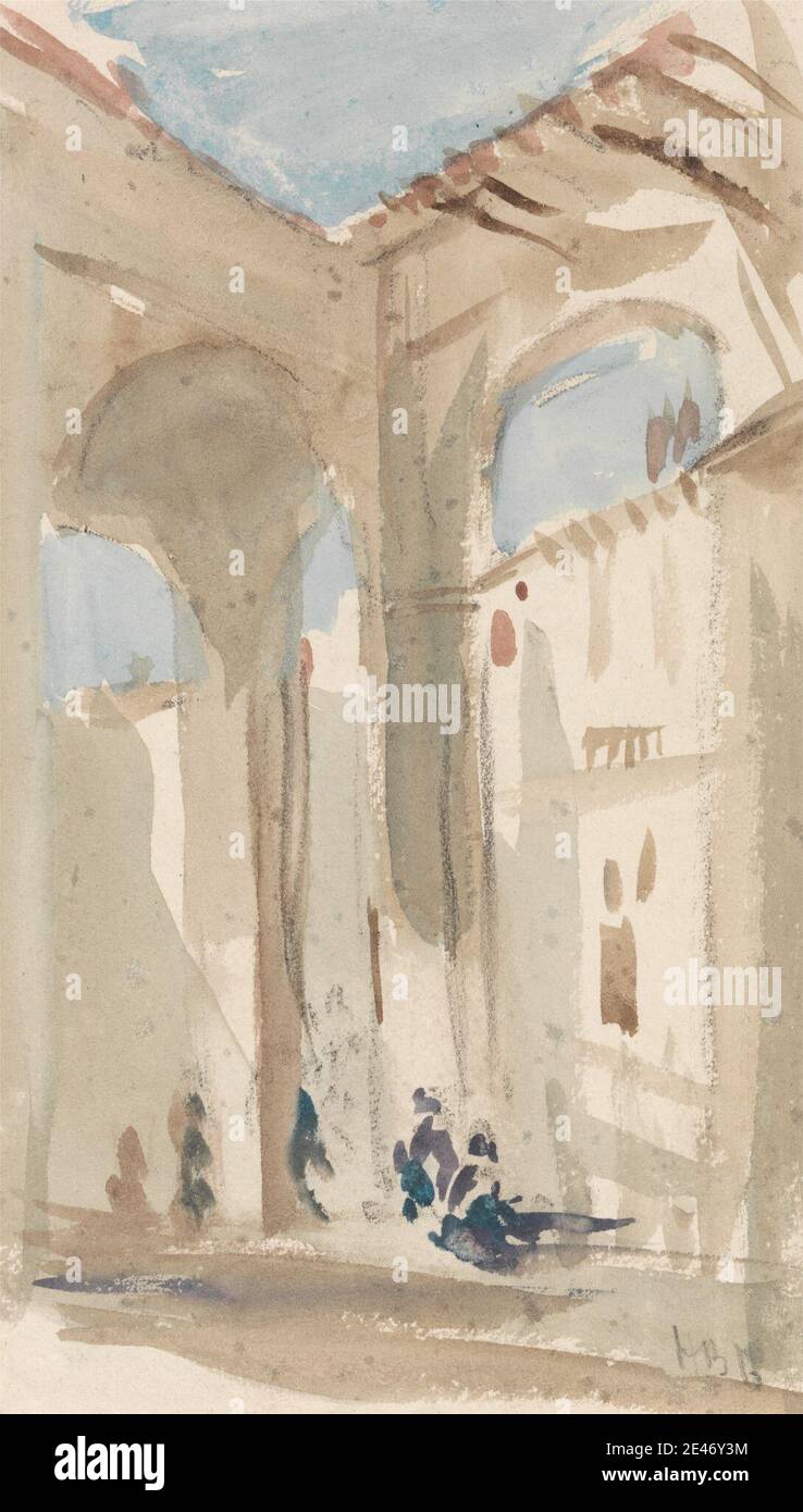 Hercules Brabazon Brabazon, 1821–1906, British, Figures in an eastern ...