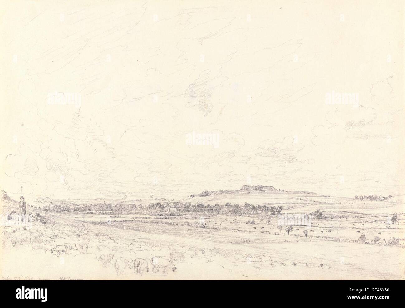 Old sarum at noon john constable hi-res stock photography and images ...