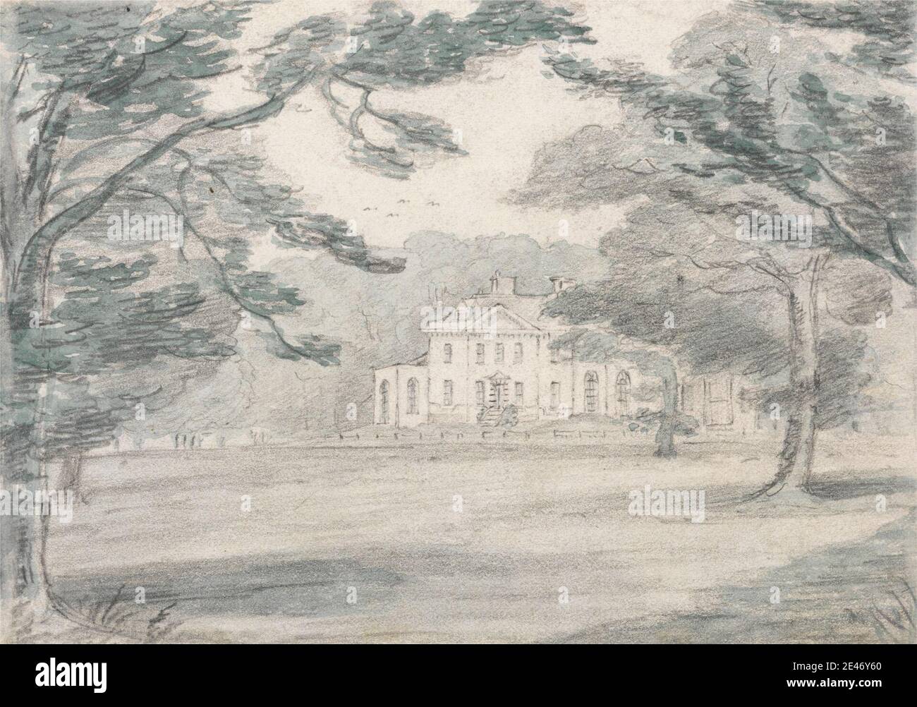 unknown artist, nineteenth century, Havering Bower, Essex (A View of a ...