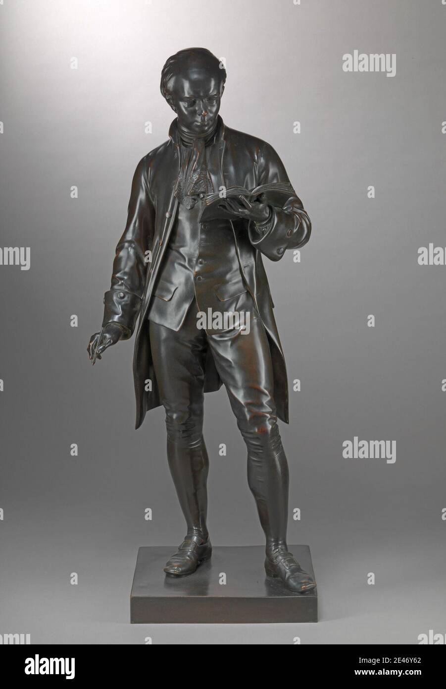John Henry Foley, 1818–1874, Irish, Oliver Goldsmith, 1863. Bronze ...