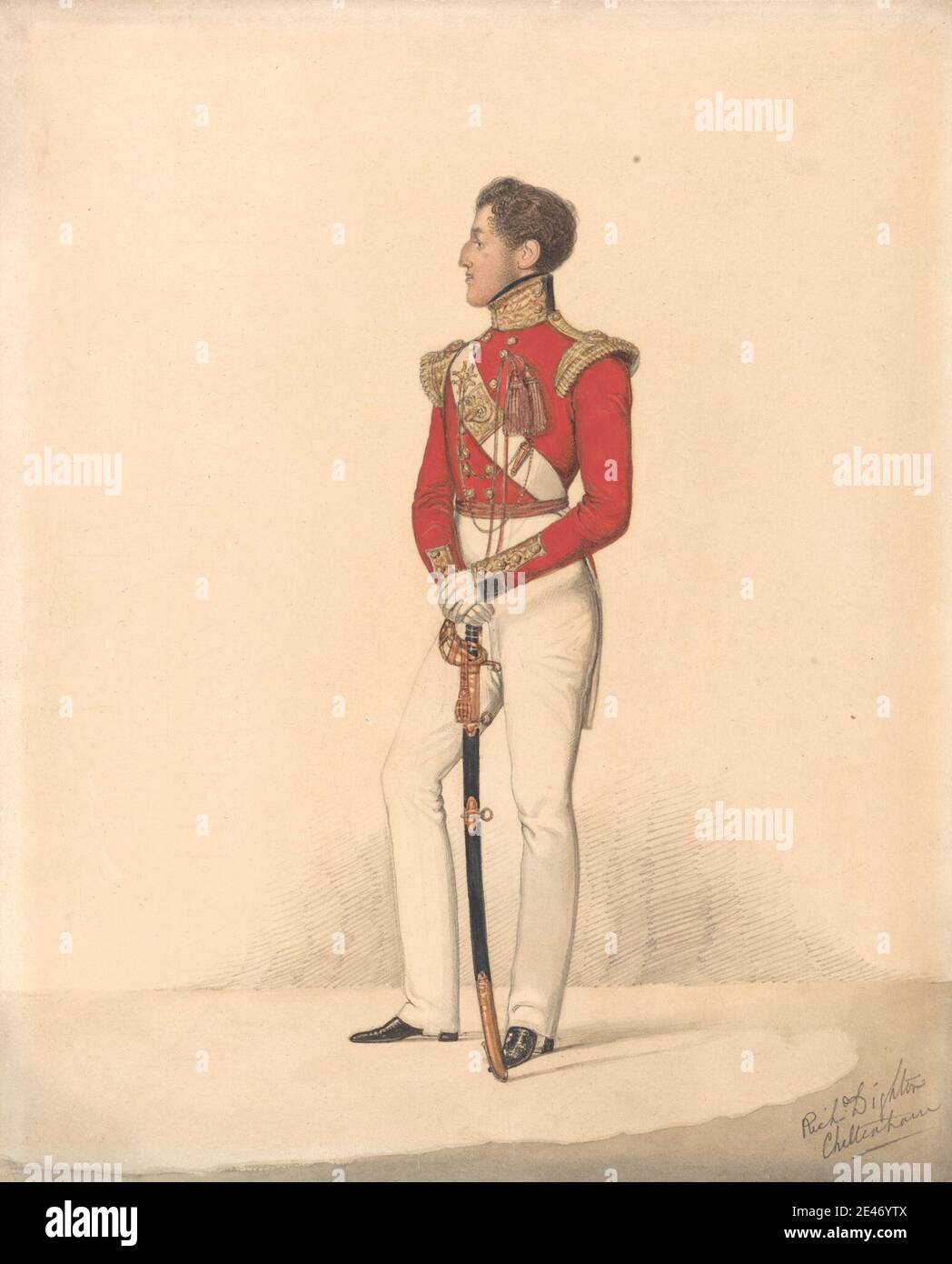 Richard Dighton, 1795–1880, British, Lord Henry Charles Capel Somerset ...