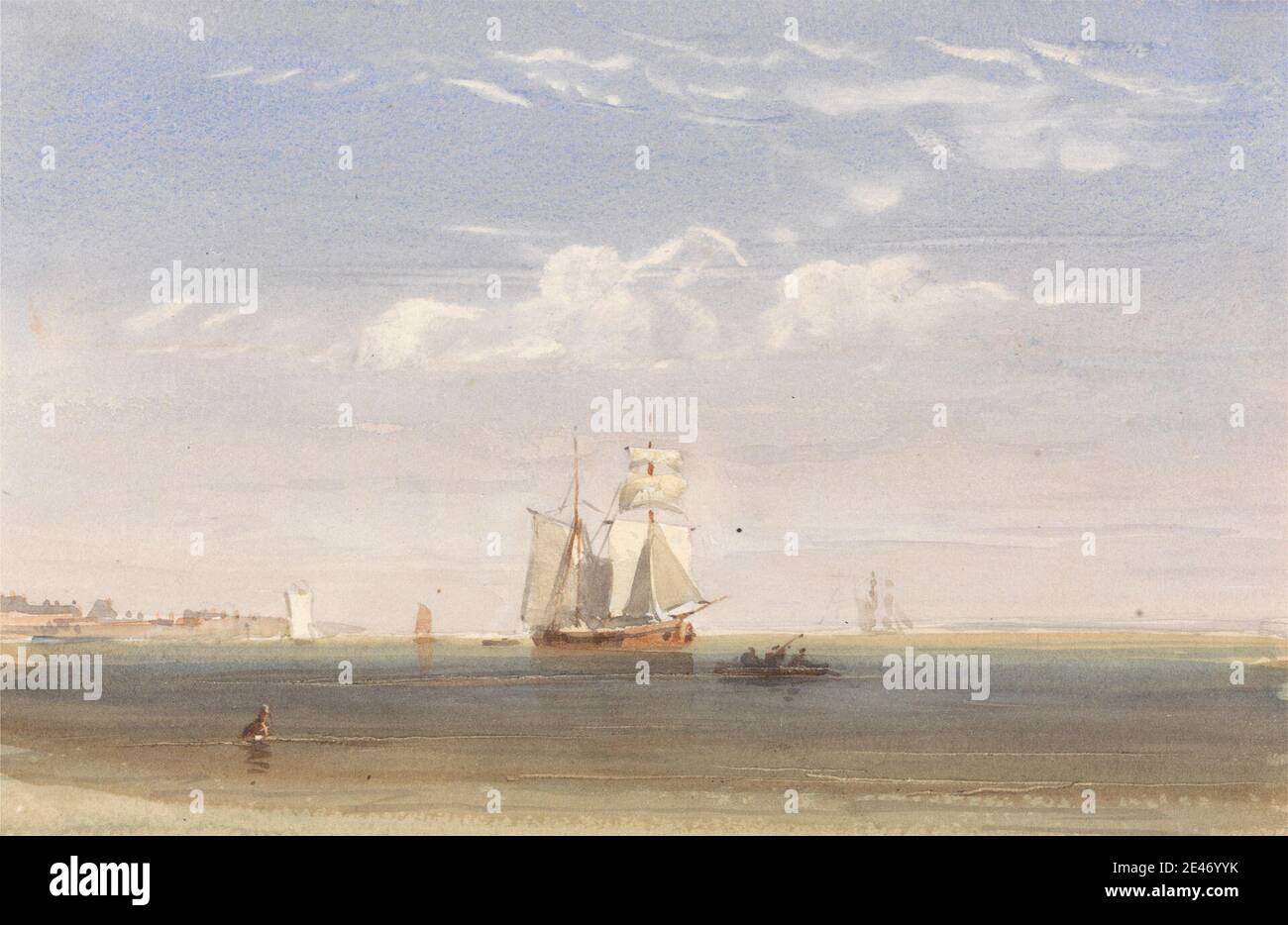 Merchantman becalmed offshore hi-res stock photography and images - Alamy