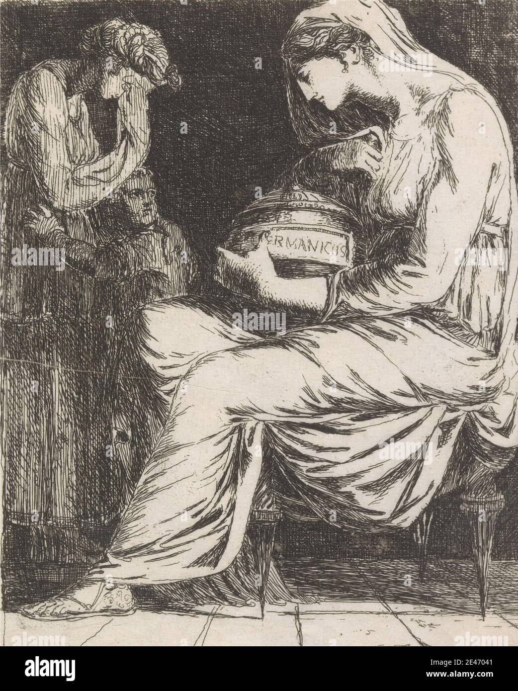 Alexander Runciman, 1736–1785, British, Agrippina Mourning the Death of ...