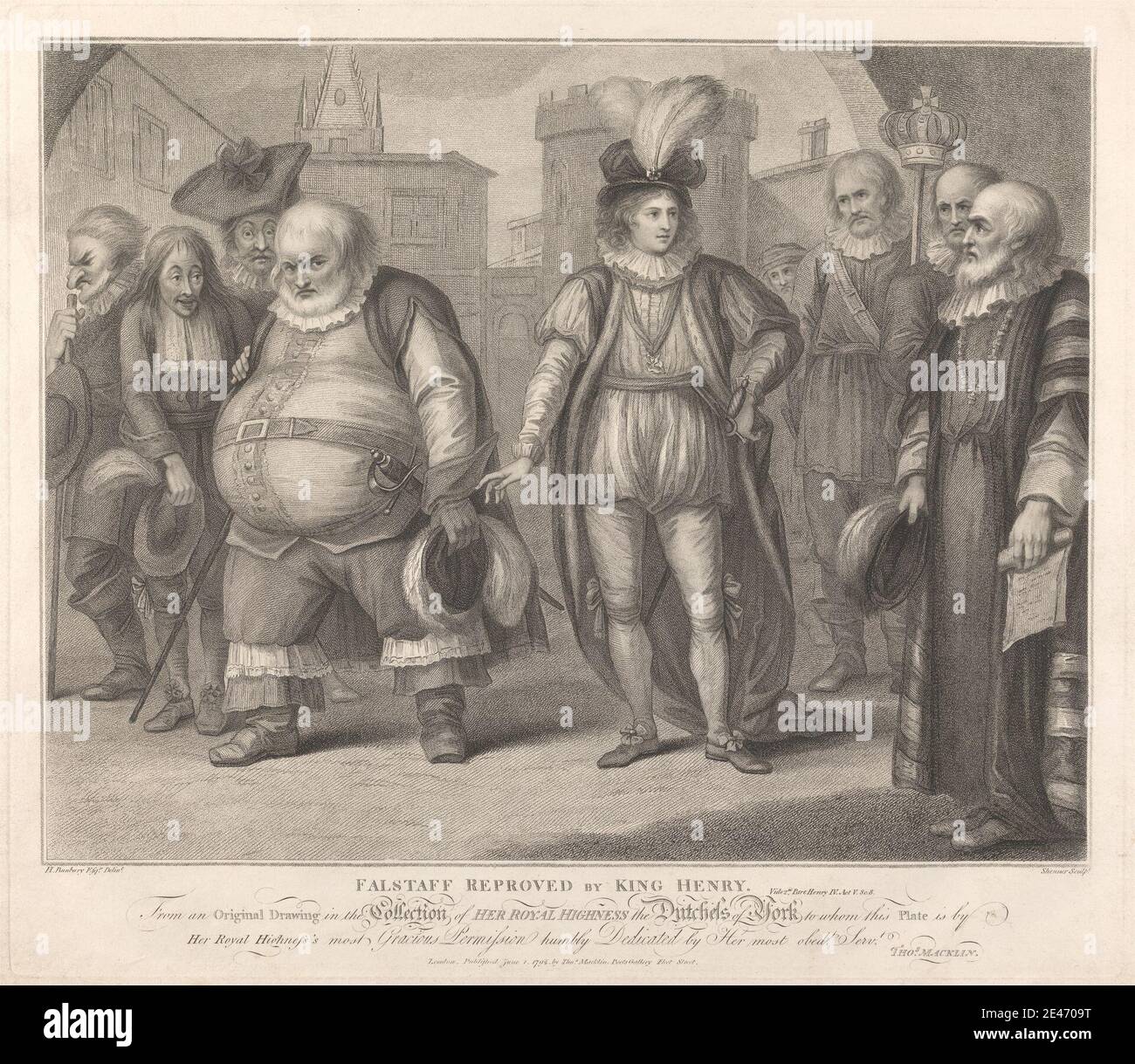 Falstaff reproved hi-res stock photography and images - Alamy