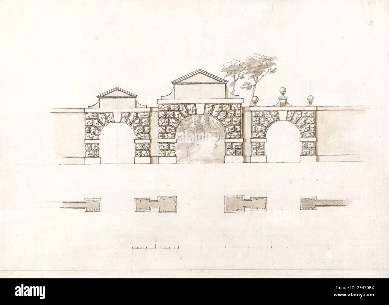 Chiswick house plan william kent hi-res stock photography and images ...