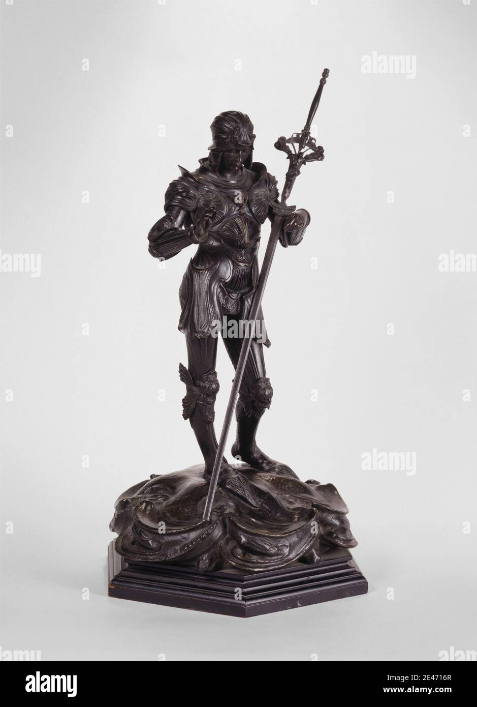 Alfred Gilbert, 1854–1934, British, St. George, 1891 to 1896. Bronze ...