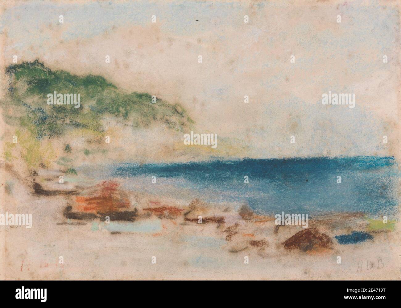 Hercules Brabazon Brabazon, 1821–1906, British, Coastal Scene, undated ...