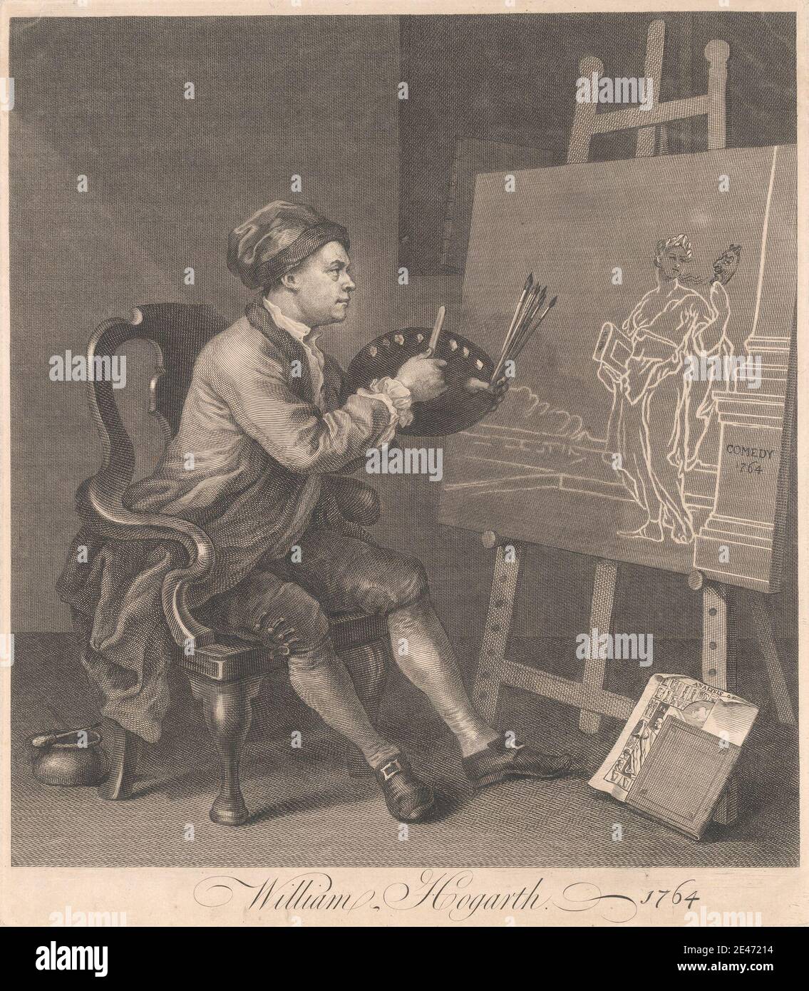 William hogarth artist engraver hi-res stock photography and images - Alamy