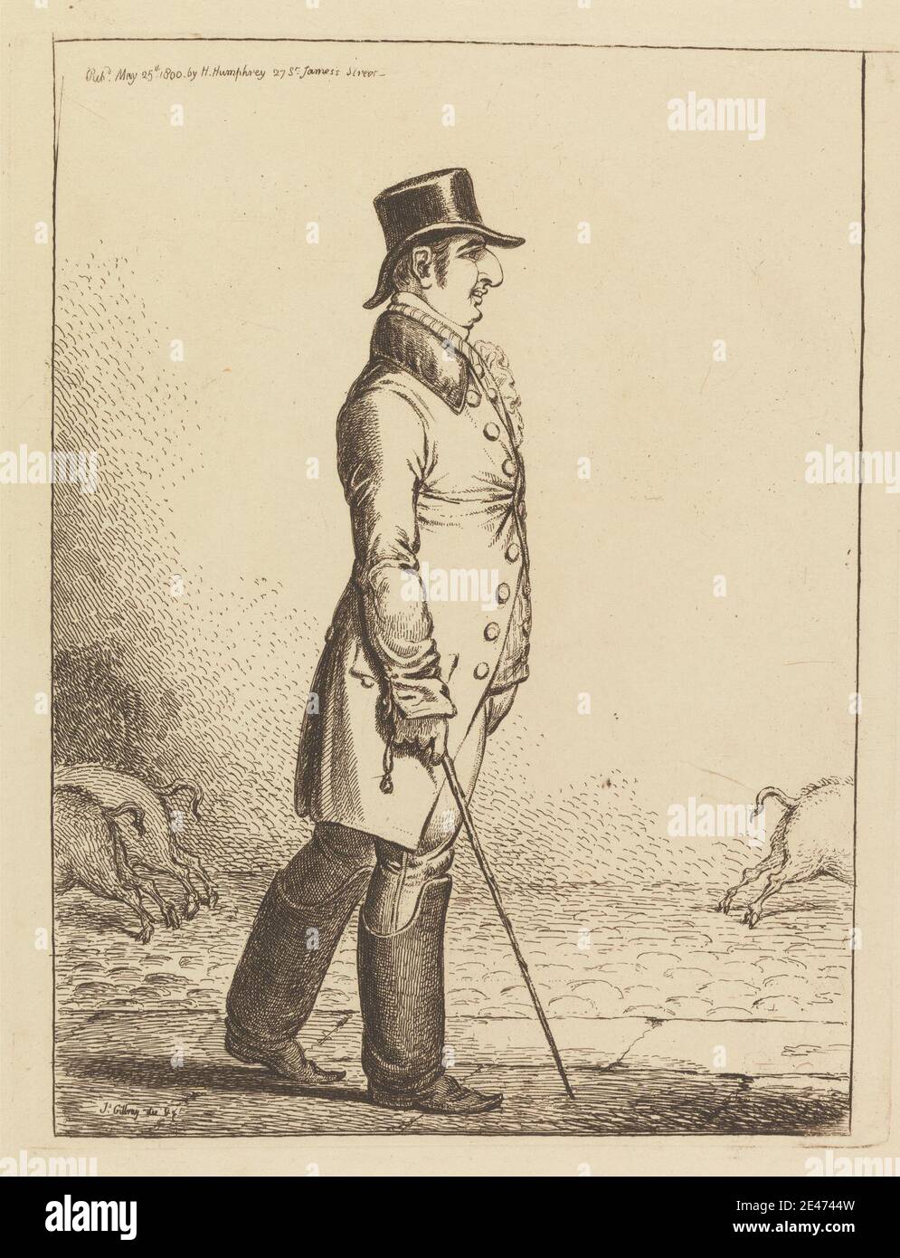 James gillray 1757 1815 hi-res stock photography and images - Alamy
