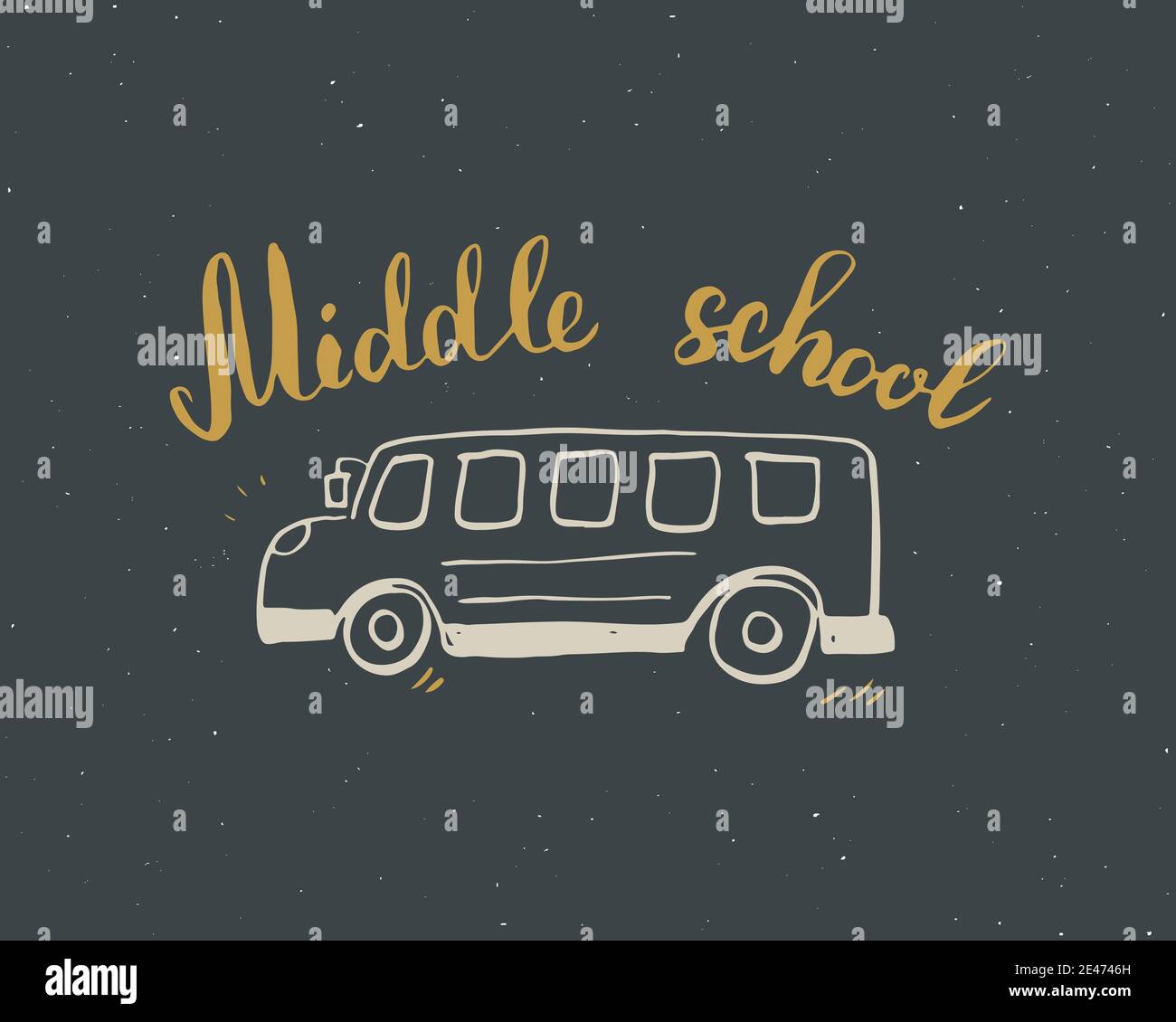 Back to School Calligraphic Lettering. Calligraphy Lettering with ...